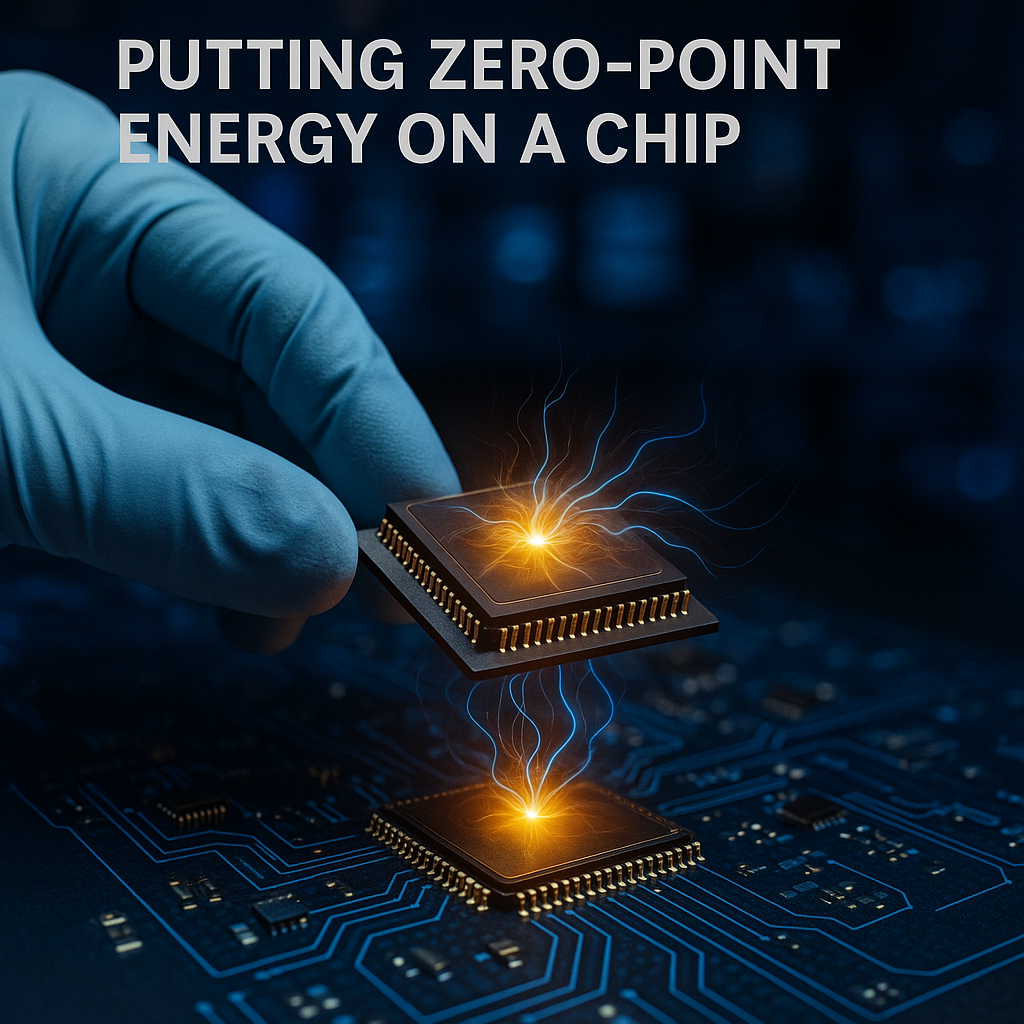 Physicist Puts Zero-Point Energy On A Chip: Harnessing the Vacuum for ...